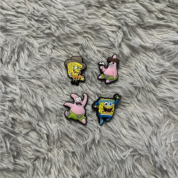 CROCS | Jewelry | Spongebob Croc Charm Set | Poshmark